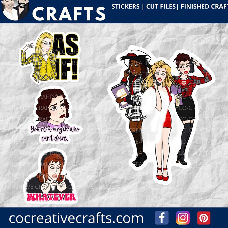 Clueless Laptop Stickers - Etsy