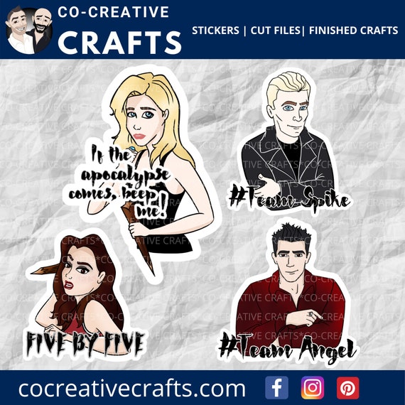 Buffy the Vampire Slayer Stickers & Magnets Buffy Quotes | Etsy