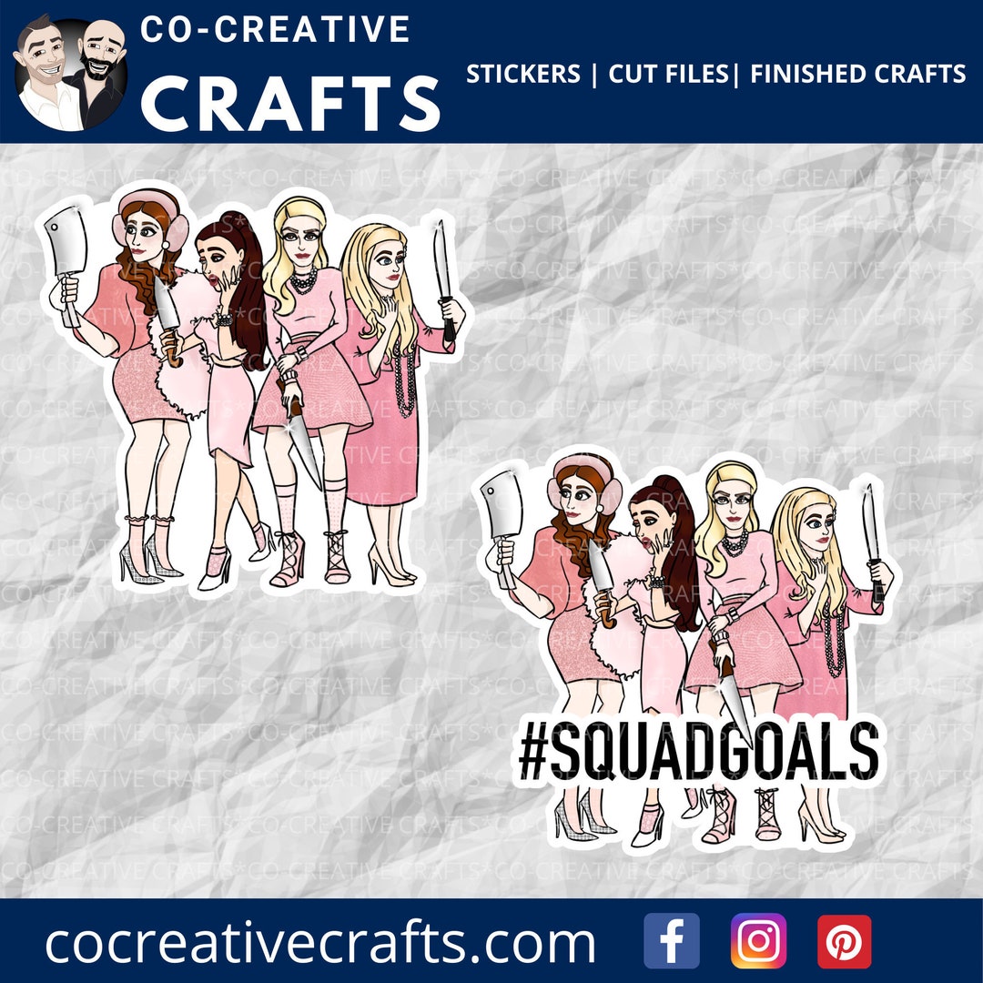 Scream Queens Stickers & Magnets | #SQUADGOALS | the Chanels | TV ...