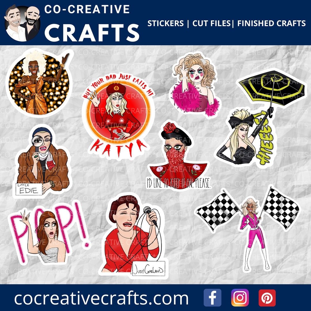 Rupaul's Drag Race Stickers & Magnets RPDR Laptop - Etsy