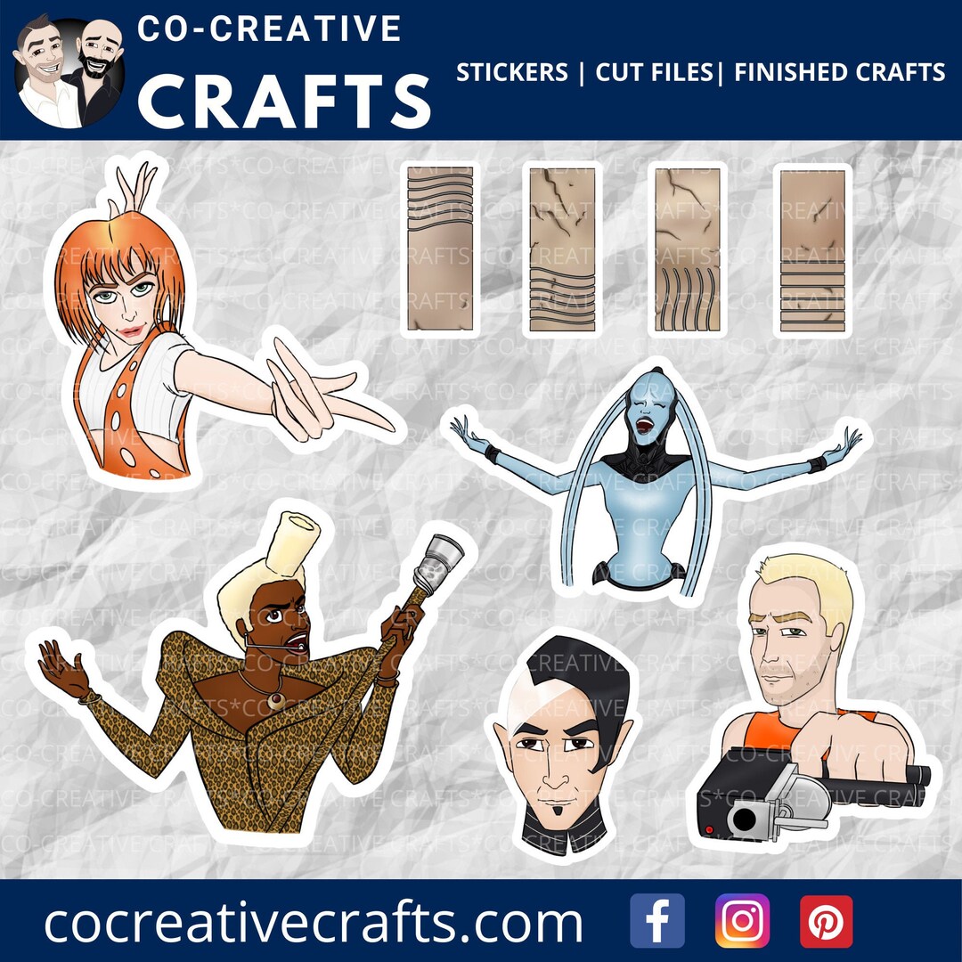 The Fifth Element Stickers & Magnets | Movie Stickers | 90s Stickers ...