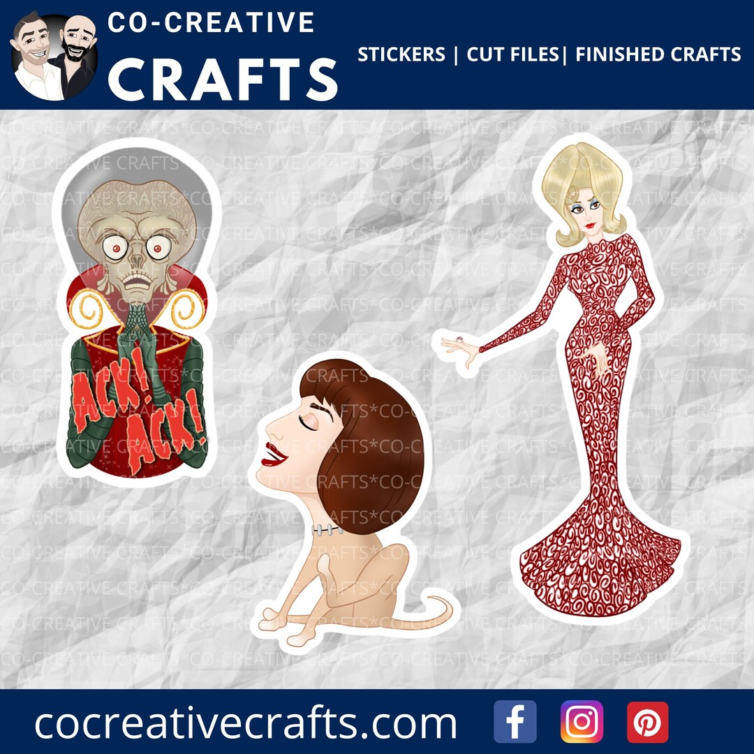 Mars Attacks Stickers and Magnets | Movie Stickers & Magnets | Laptop ...