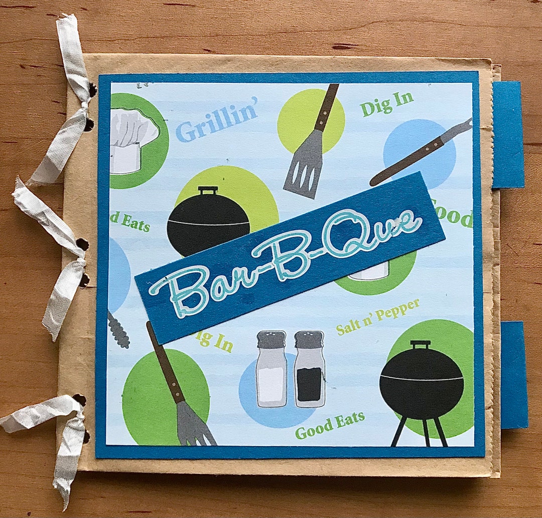 BBQ Scrapbook, Scrapbooks - Etsy