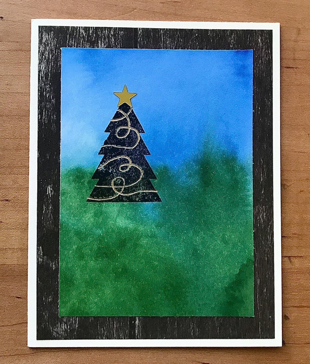 Christmas Cards, Christmas Tree Cards, Outdoor Scene Christmas Cards ...