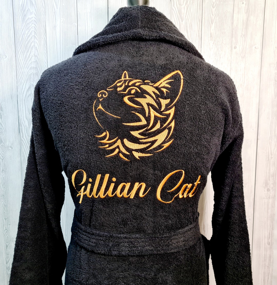 Personalized Custom Bath Robe for Men, Robe for Women, Customized Bath ...