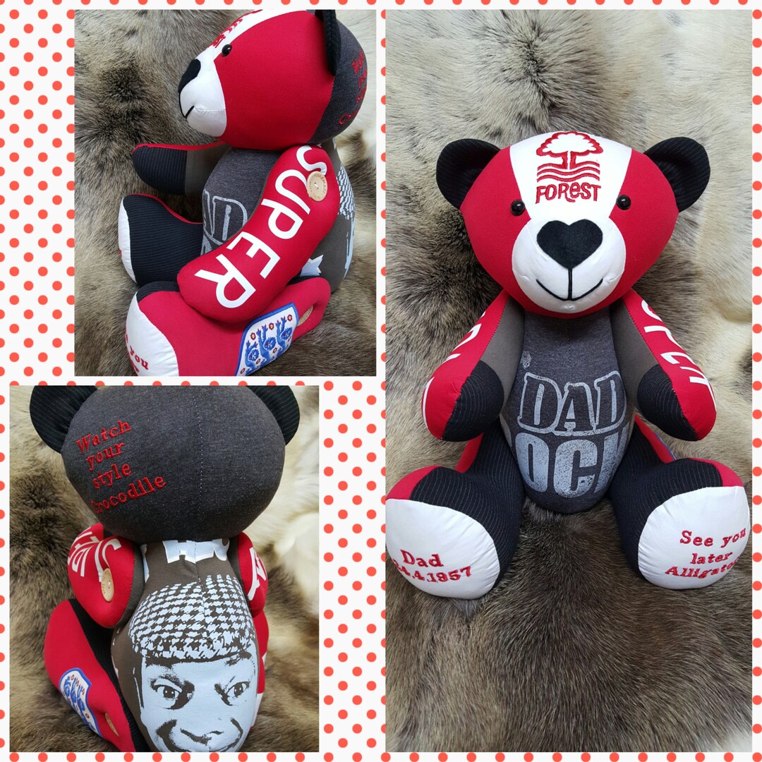 Large Keepsake Memory Bear - Etsy