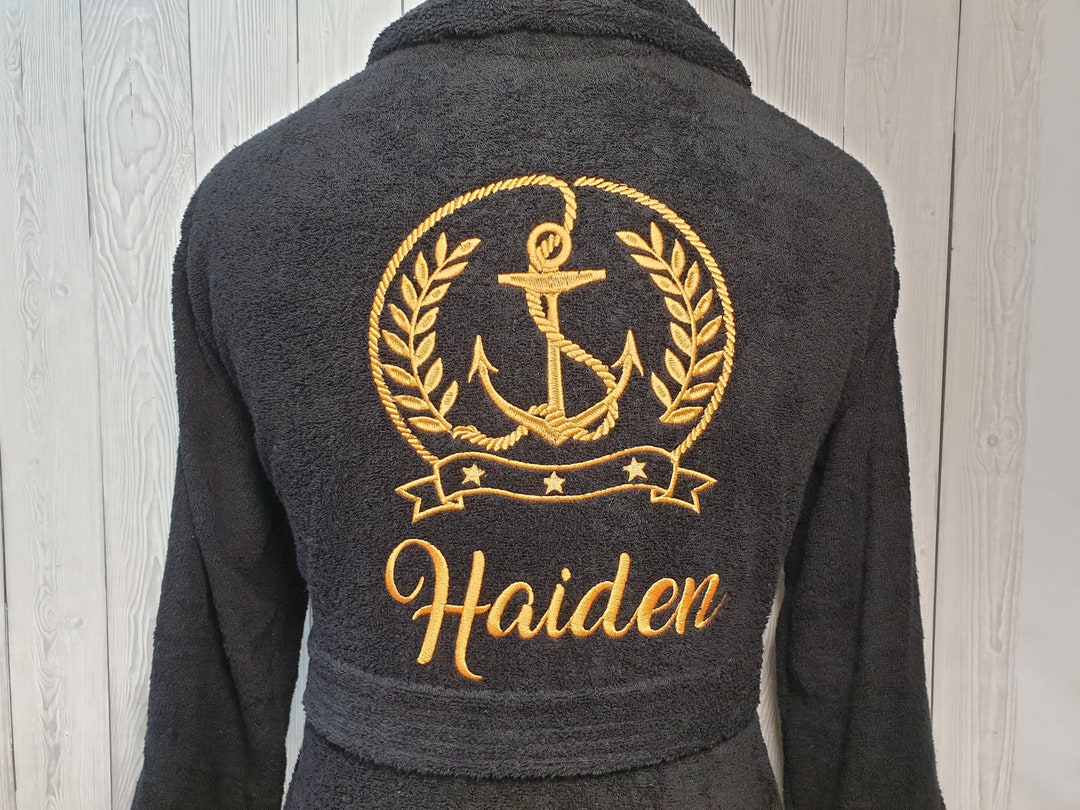 Personalized Custom Bath Robe for Men, Robe for Women, Customized Bath ...