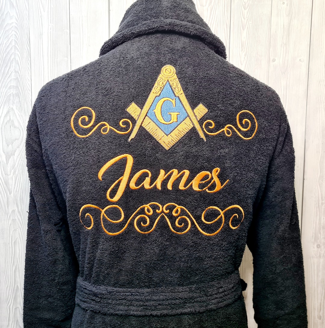 Personalized Custom Bath Robe for Men, Robe for Women, Customized Bath ...