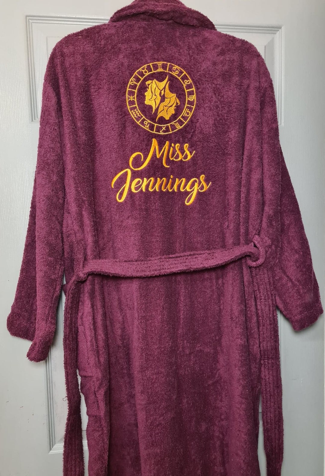 Personalized Custom Bath Robe for Men, Robe for Women, Customized Bath ...