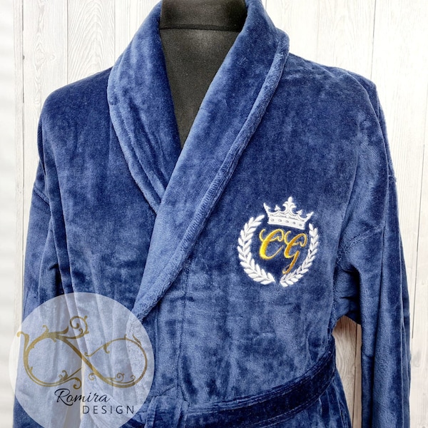 Monogrammed Spa Robe - Etsy
