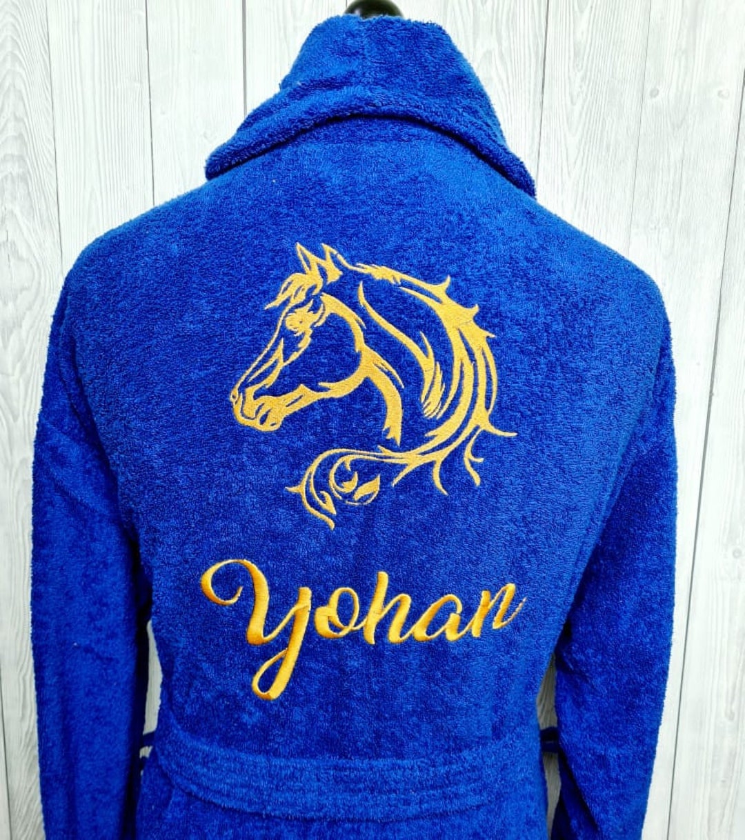 Personalized Custom Bath Robe for Men, Robe for Women, Customized Bath ...