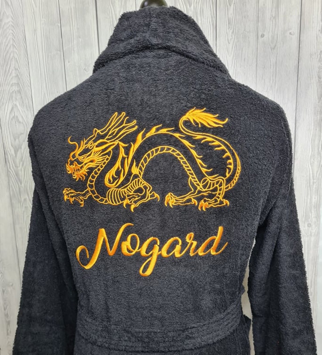 Personalized Custom Bath Robe for Men, Robe for Women, Customized Bath ...