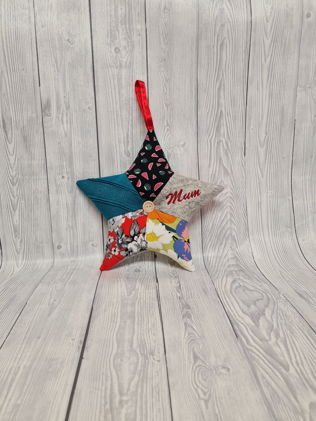 Custom Memory Star Ornament Made From Baby or Adult Clothing ...