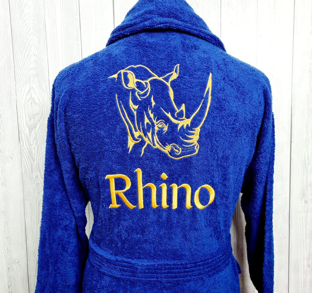 Personalized Custom Bath Robe for Men, Robe for Women, Customized Bath ...