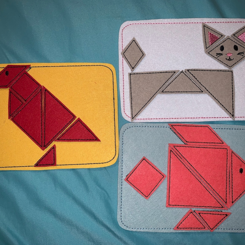 Tangram Puzzle - Etsy