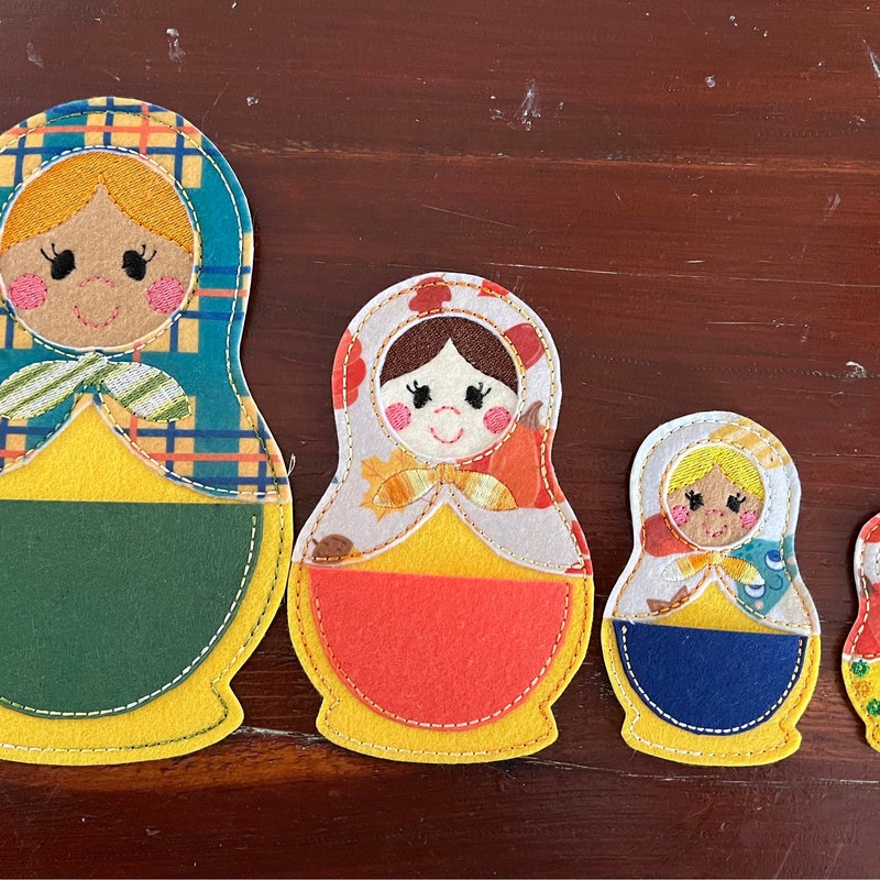 Felt Russian Doll - Etsy