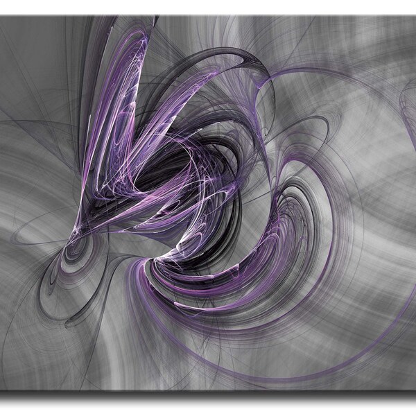 Purple Abstract Art - Etsy UK