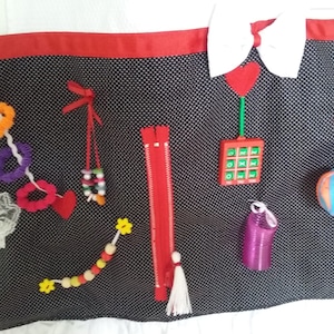 Fidget Apron Activity Apron Aprons for Busy Hands - Etsy