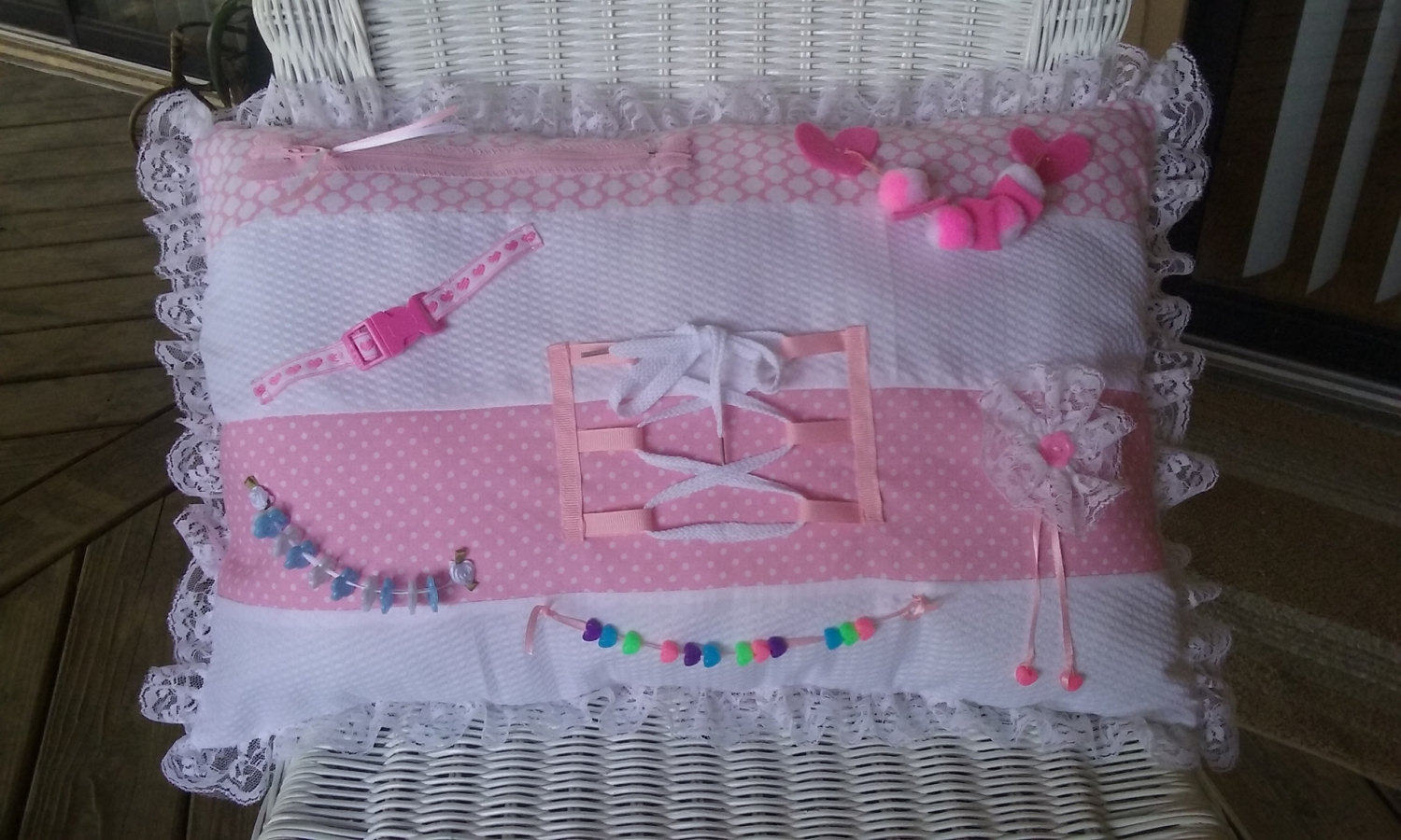 Fidget Pillow Activity Pillow Alzheimers Therapy Dementia | Etsy