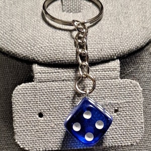 D6 Dice Keychain (various Colors) - Etsy