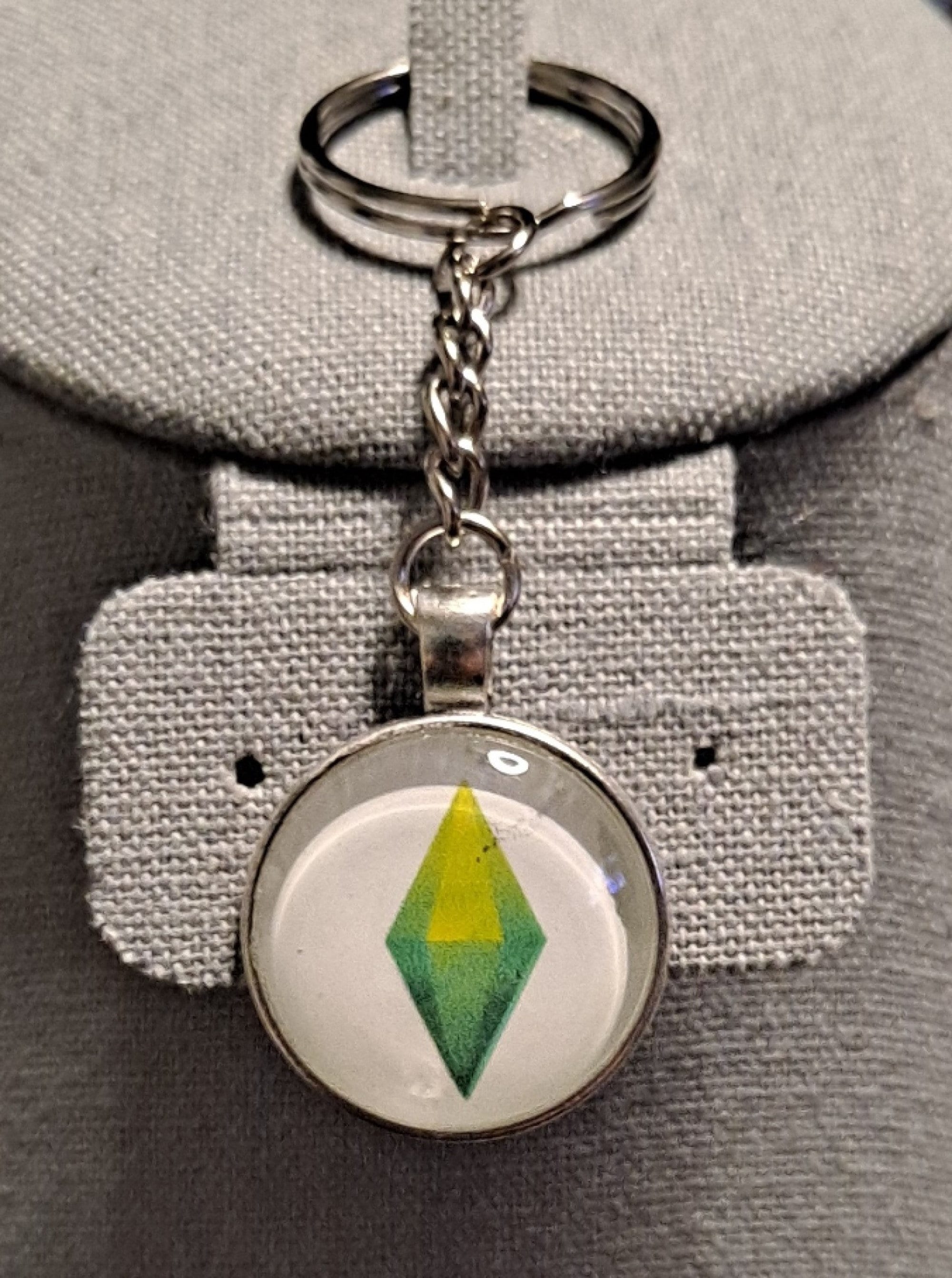 The Sims Plumbob Keychain - Etsy