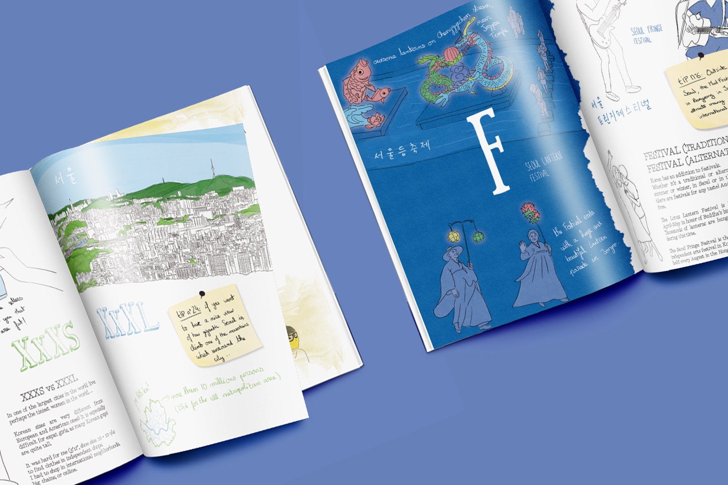 Seoul Illustrated Book - ENGLISH - Etsy