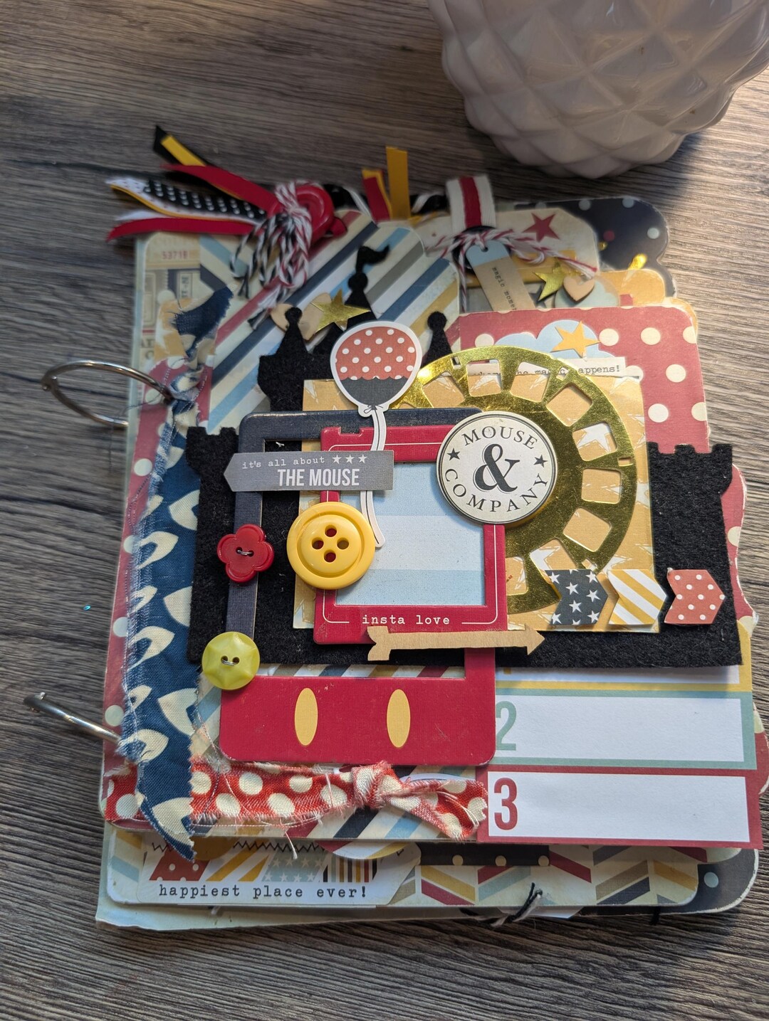 Chipboard Scrapbook Album - Etsy