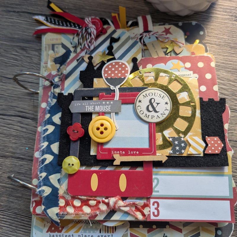 Chipboard Scrapbook - Etsy