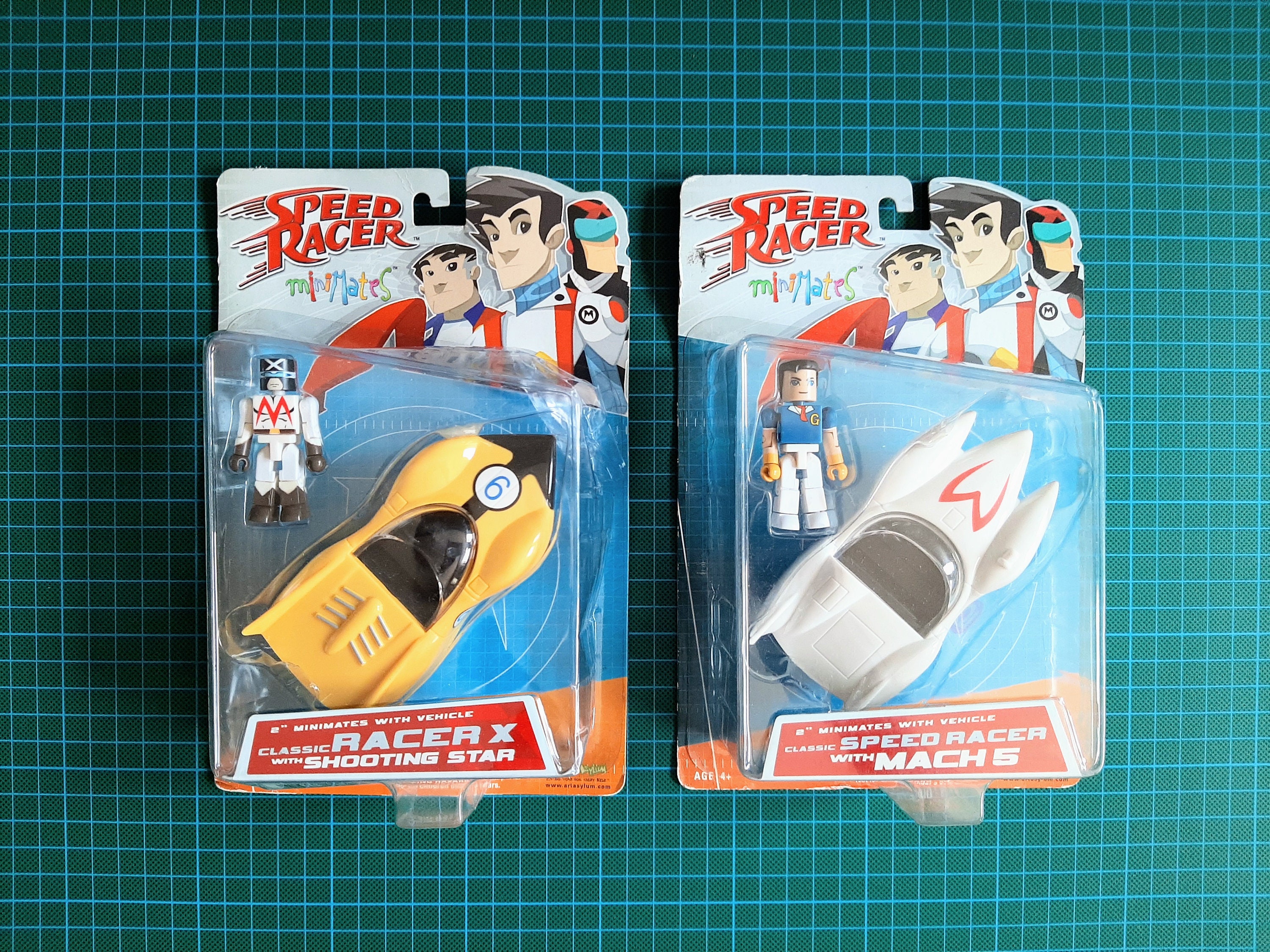 Minimates Art Asylum Speed Racer Racer X Shooting Star Mach 5 - Etsy