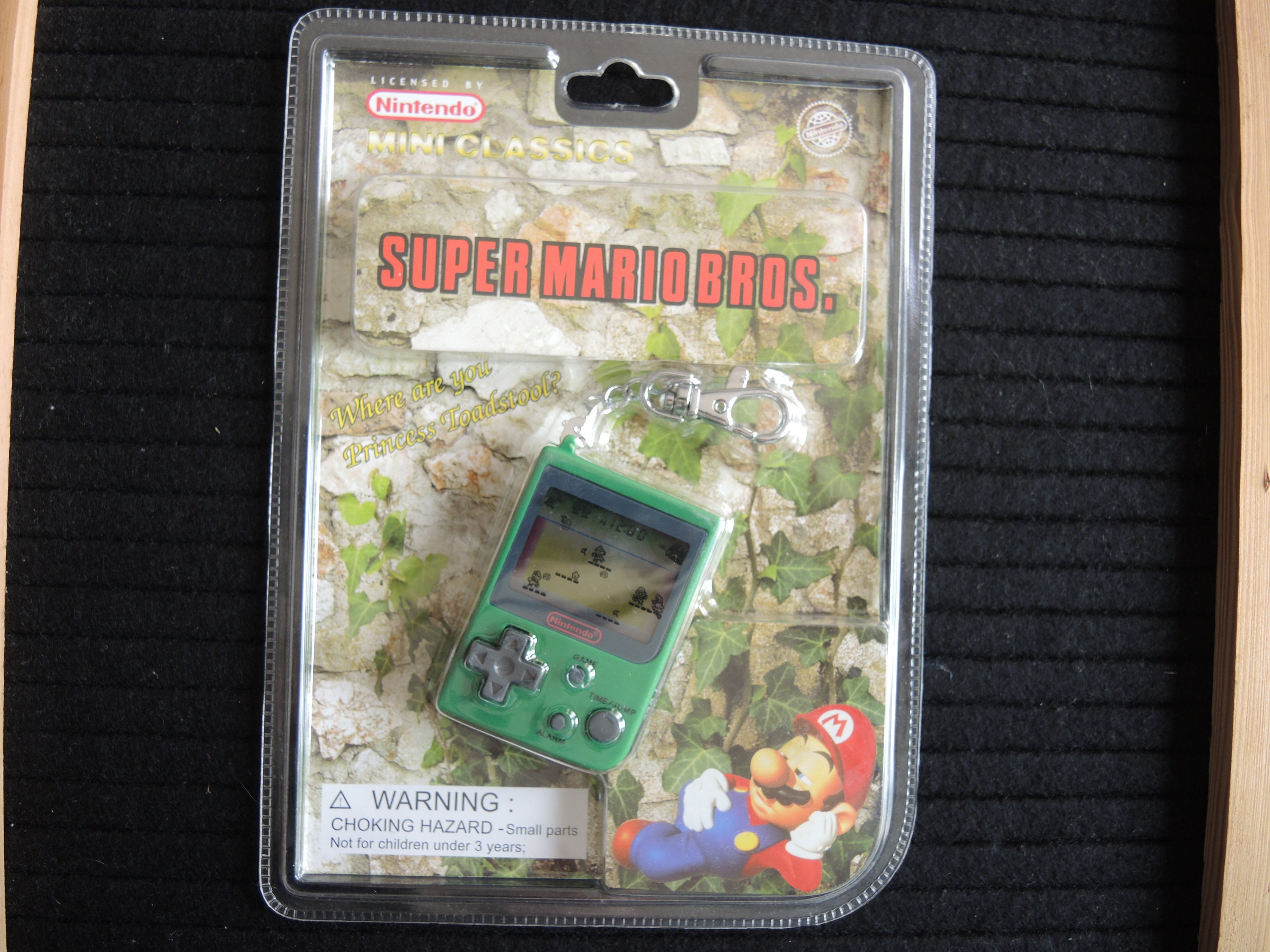 Nintendo Mini Classics Super Mario Bros Electronic Handheld Game Key Chain Sealed Etsy