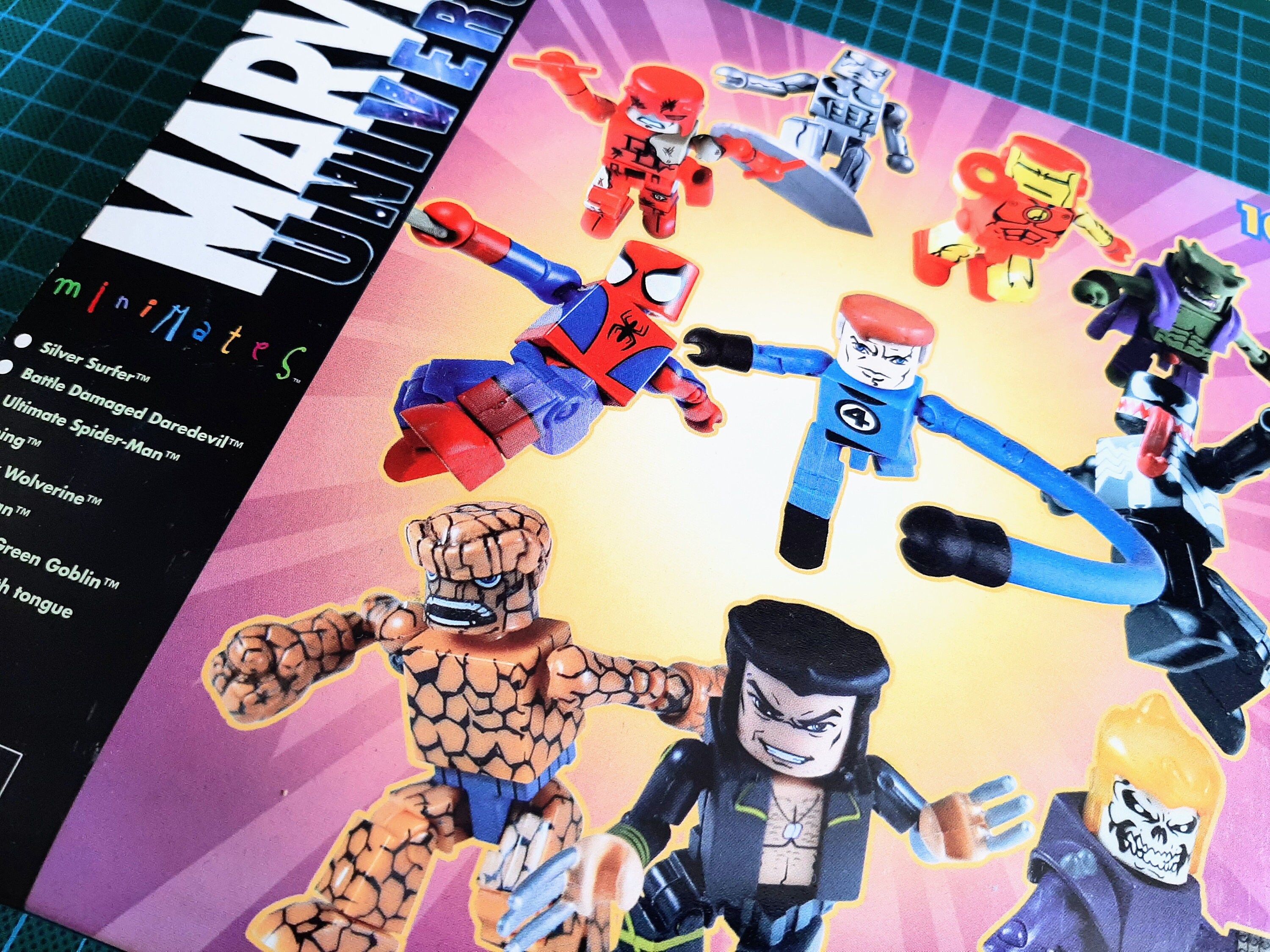 Minimates Art Asylum Marvel Universe Figure Toys Spiderman Iron Man ...