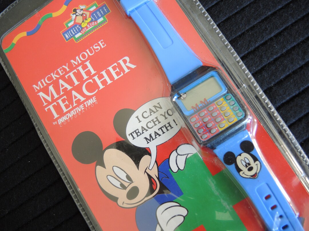 Mickey Mouse Disney Watch With Box Wristwatch - Etsy