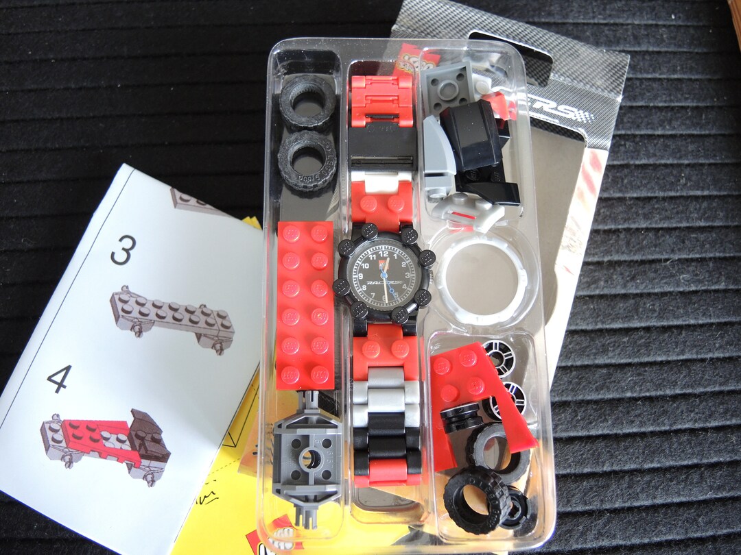 Lego Wrist Watch Racers Minifigure Minifig Robot Droid Wristwatch Works ...