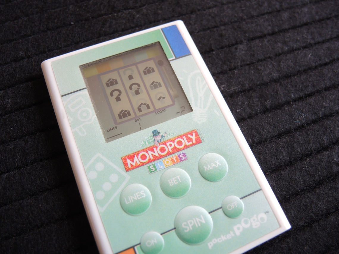 Monopoly Slots Pocket Pogo Electronic Handheld Game - Etsy