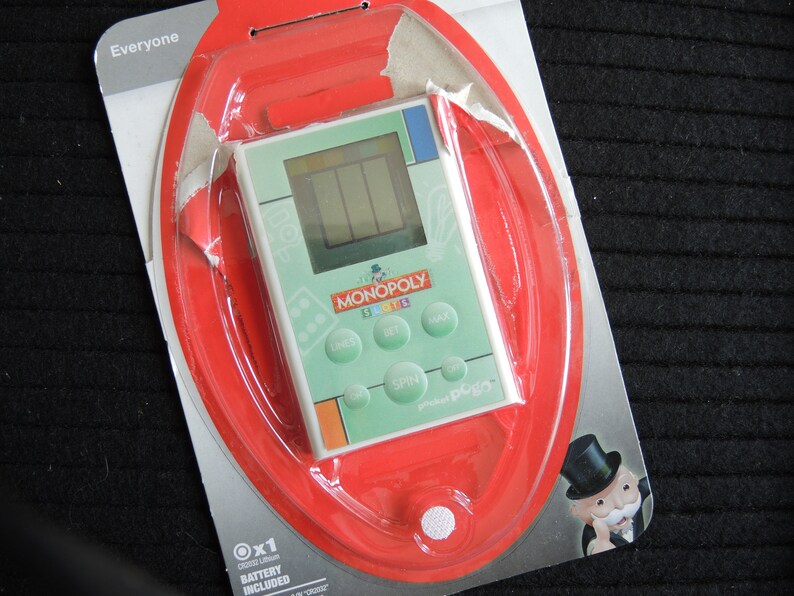Monopoly Slots Pocket Pogo Electronic Handheld Game - Etsy
