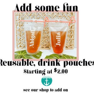 Personalized Bachelorette & Spring Break Sunglasses: Getting Nauti ...