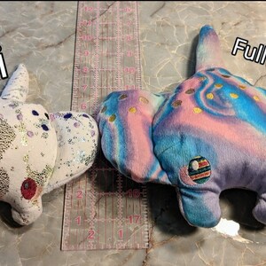 Ready Made Mini Manta Ray Chibi Plushie Stuffed Animal - Etsy