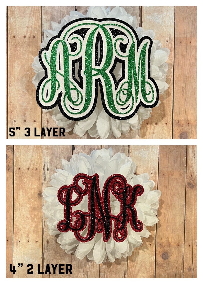 Homecoming Name Homecoming Supplies Monogram Mum Name Mum - Etsy