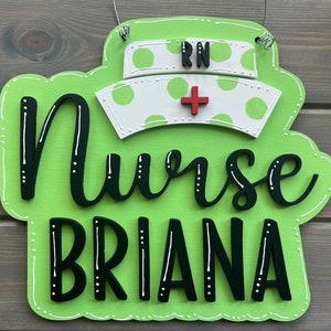 School Nurse Welcome Sign, School Nurse Door Hanger, Back to School ...