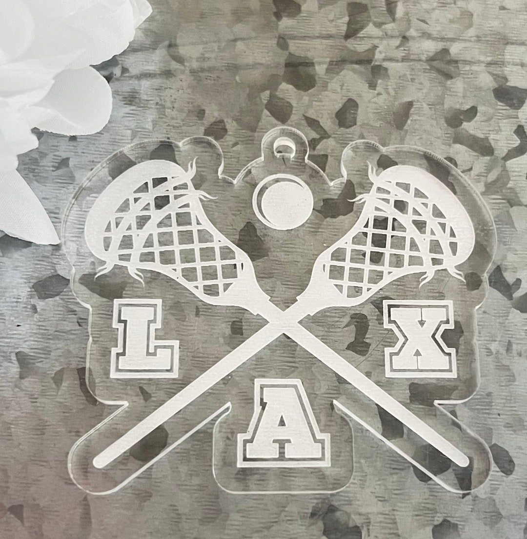 Lacrosse Cutout for Homecoming Mum, Homecoming Acrylic Trinket ...
