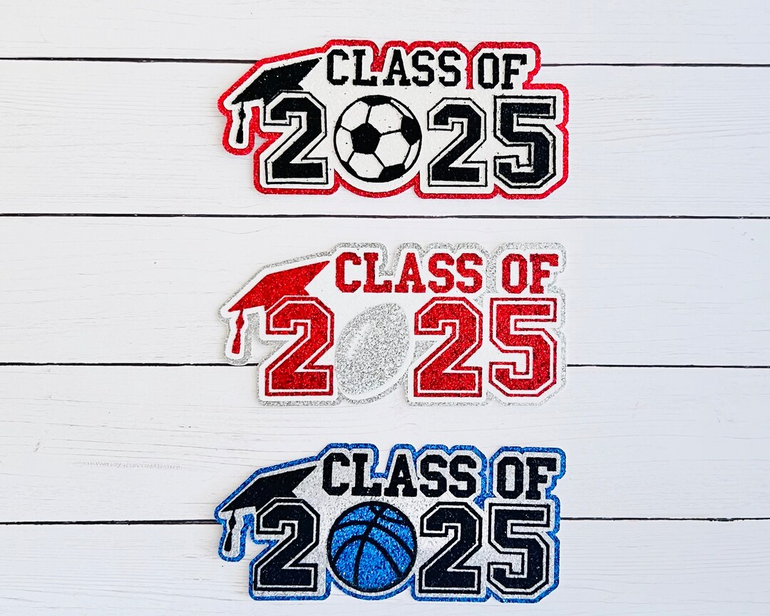 Class of 2025 Sport Cutout for Homecoming Mum, Hoco Cutout, Garter ...