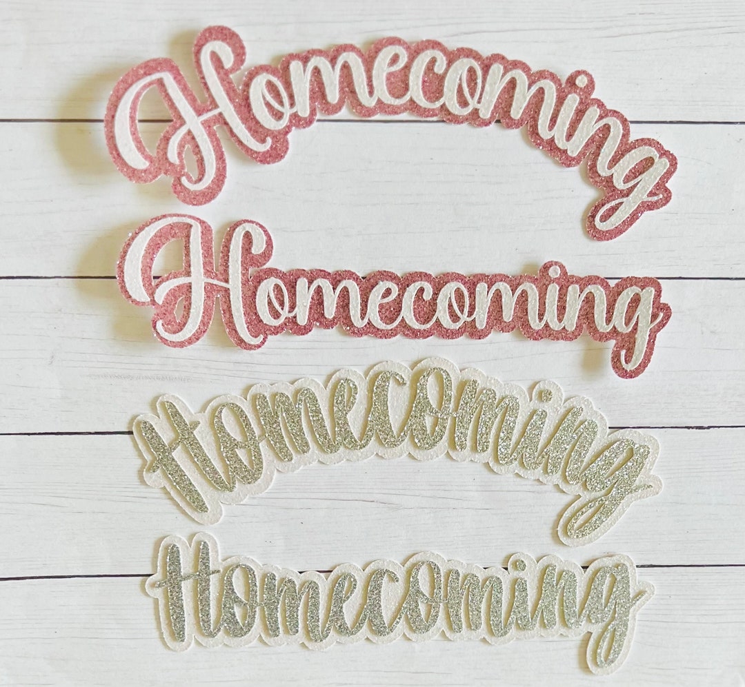 Homecoming Mum Cutout, Homecoming Supplies, Accessories for Homecoming ...