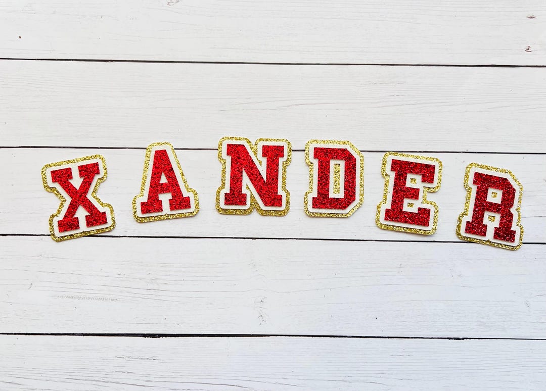 Individual Letter Cutouts for Homecoming Mum, Custom Letters Cutouts ...