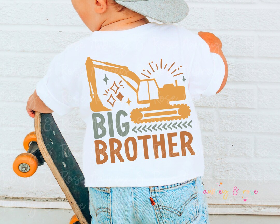 Big Brother Construction PNG SVG See Sibling Announcement Digger ...