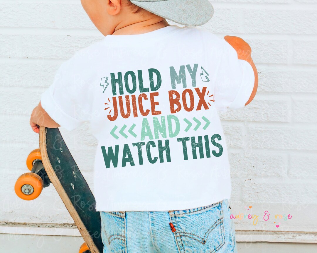 Retro Kid PNG SVG Sublimation Cricut Cut File Hold My Juice Box Funny ...