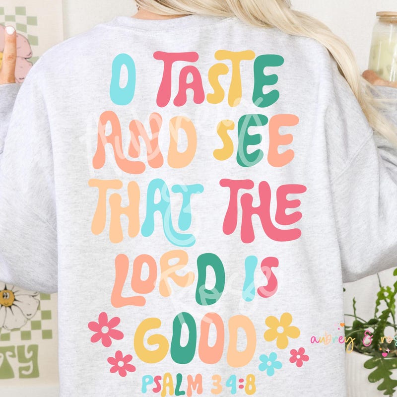 O Taste and See - Etsy