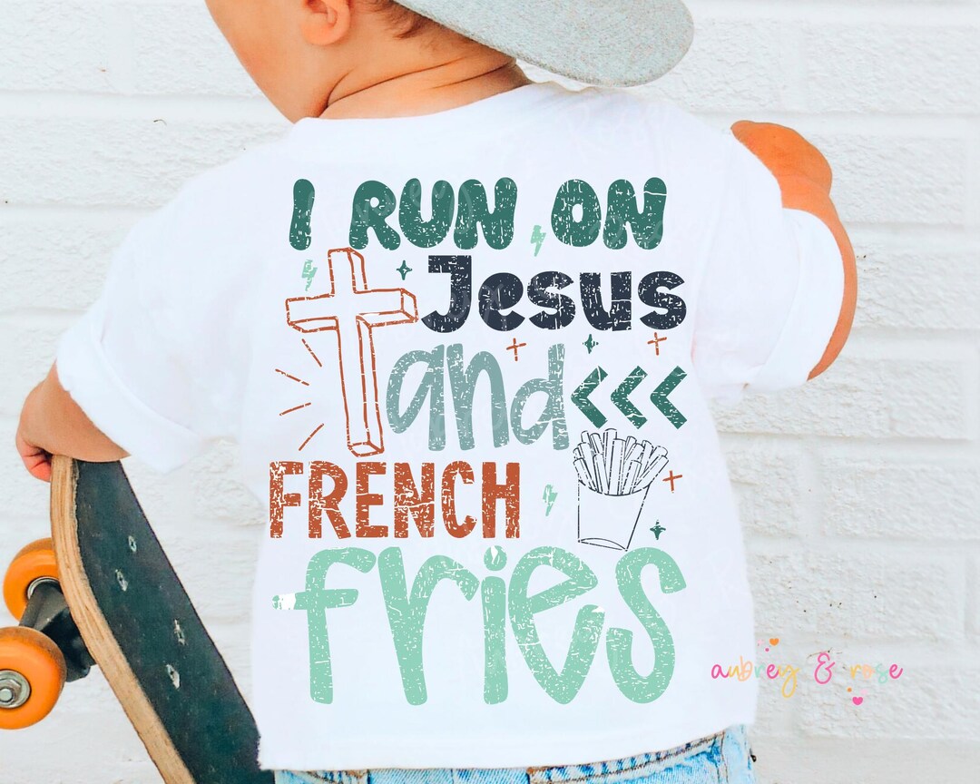 Retro Kids Biblical PNG SVG Digital Sublimation Jesus Fries Cricut Cut ...
