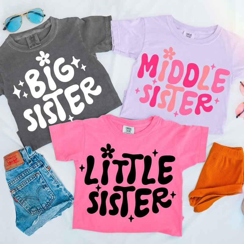 Lil Middle Big Sis - Etsy