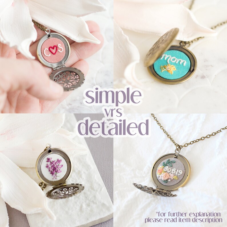 Personalized Locket. Custom Message. Quote/monogram Necklace. - Etsy