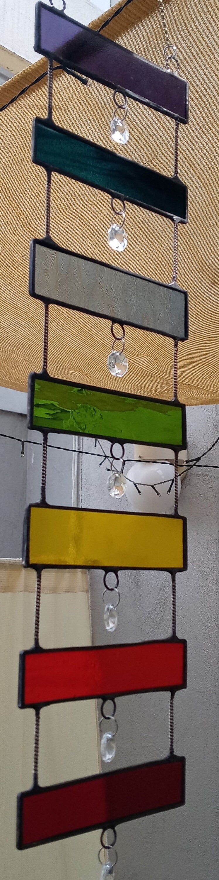 Chakra Ladder Light Catcher - Etsy